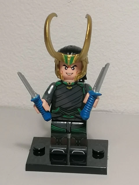 LOKI MINIFIGURE FROM Marvel Thor Deluxe Version EUR 15,00 - PicClick FR
