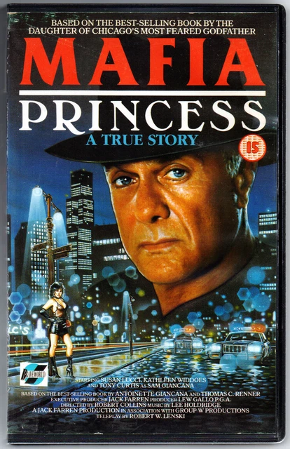 MAFIA PRINCESS (1986) - Tony Curtis Mafia PAL VHS Susan Lucci IVS ...