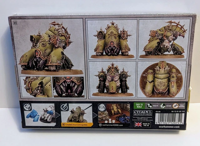 GAMES WORKSHOP WARHAMMER Death Guard Myphitic Blight Hauler Plastic ...