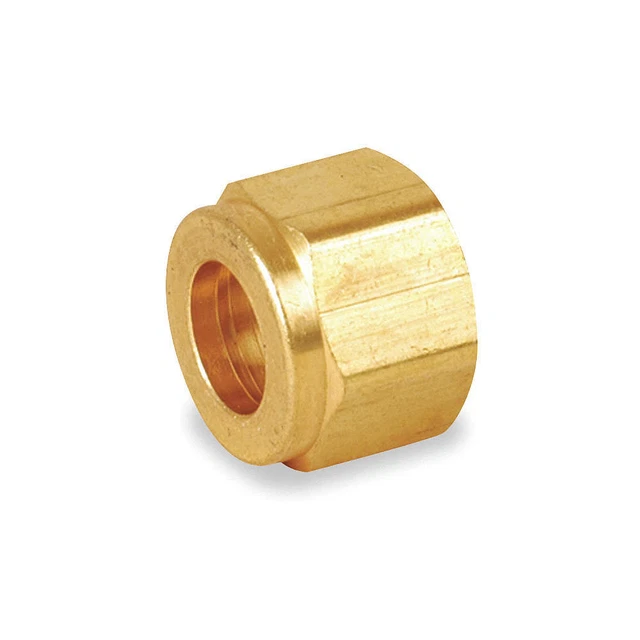 PARKER 10NU10-B DOUBLE Ferrule Nut,Brass,A-LOK,5/8In 1WVJ2 £5.99 ...