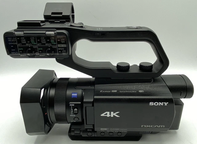SONY HXR-NX80 NX Solid State Memory Camcorder Digital Camera 4K 18x ...
