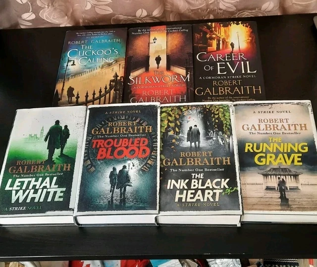 ROBERT GALBRAITH - 1-7 LIVRES COMPLETS DE GRÈVE CORMORAN - Hardback ...