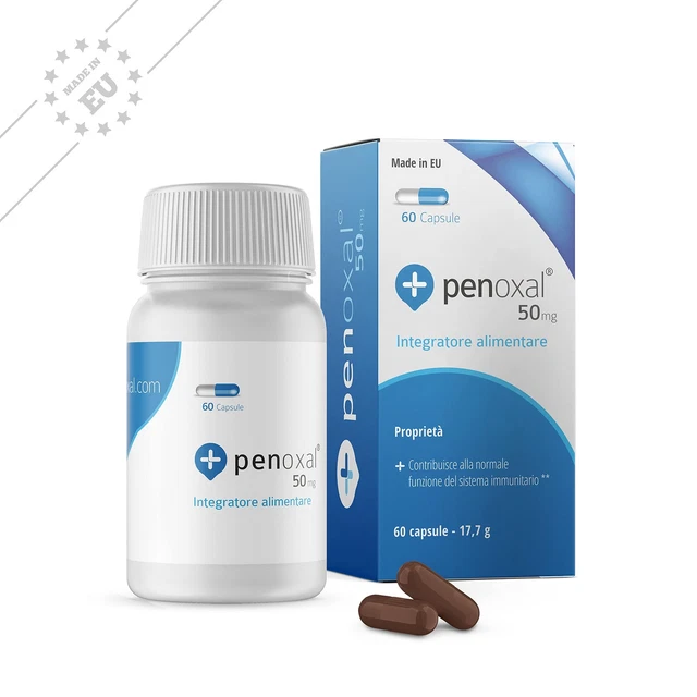 PENOXAL 50 MG (60 capsules) - strengthening immunity, 60 count (Pack of ...