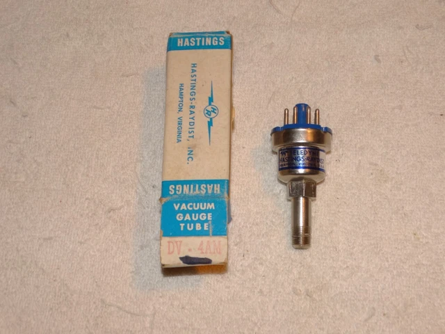1 X TELEDYNE Hastings Vacuum Gauge Tube DV-4AM* NIB* #5 £61.70 - PicClick UK
