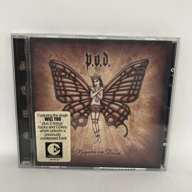 P.O.D. PAYABLE ON DEATH CD Nu-Metal Album VERY GOOD CONDITION Free Postage EUR 5,83 - PicClick FR