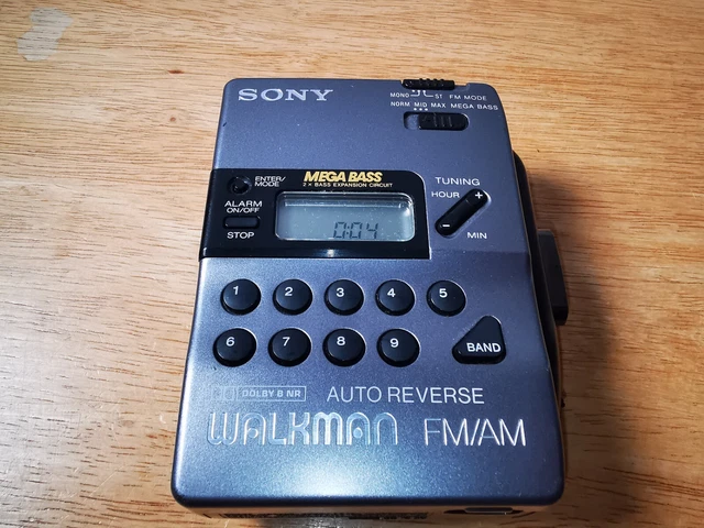 VINTAGE SONY WALKMAN WM-FX43 Dolby B NR FM / AM Personal Cassette ...