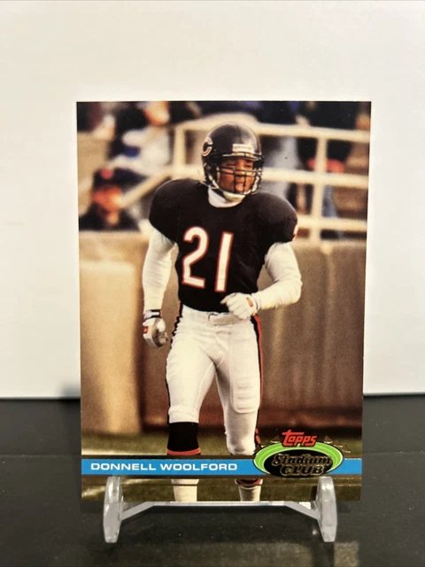 1991 STADIUM CLUB Football Donnell Woolford Chicago Bears #213 EUR 2,21 ...