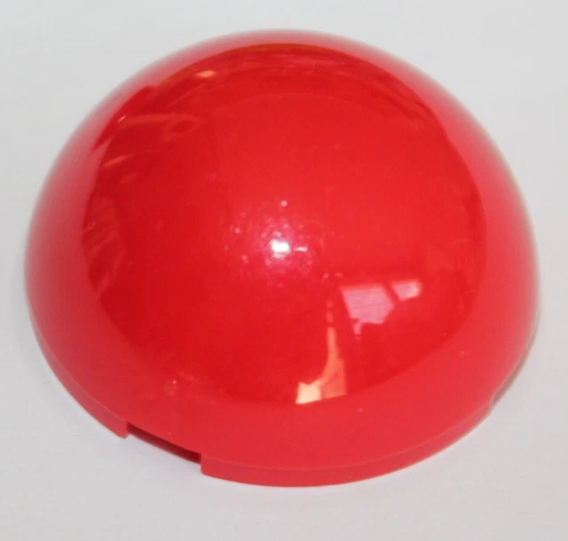 LEGO ATLANTIS RED Cylinder Hemisphere 4x4 ref 86500 set 7984 Deep Sea ...