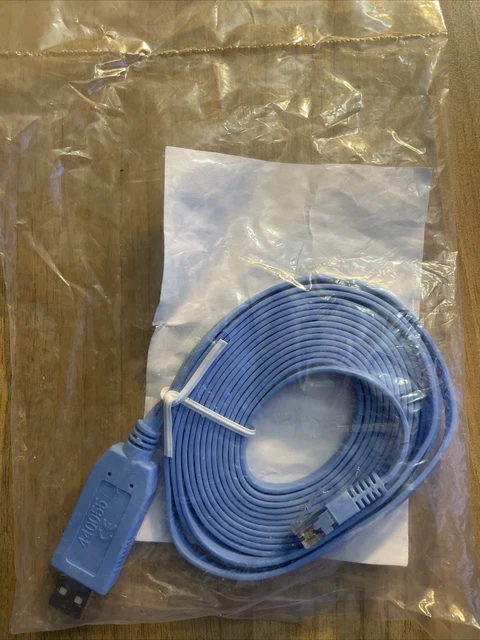 USB CISCO CONSOLE Cable, USB to RJ45 Console Cable Compatible with ...