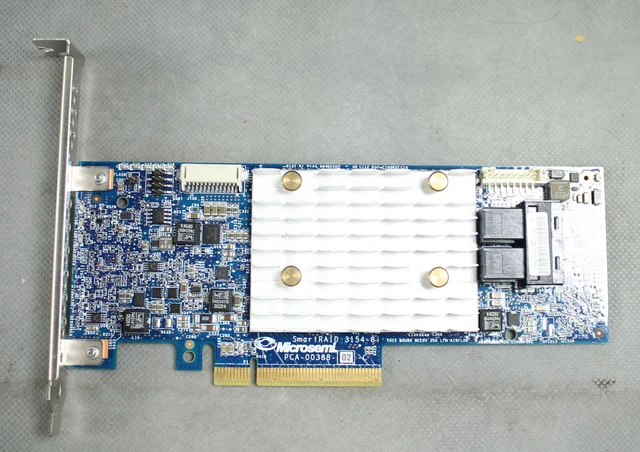 MICROCHIP ADAPTEC SMARTRAID 3154-8i 2291000-R RAID Adapter Card $1,004. ...
