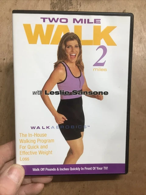 TWO MILE WALK - Leslie Sansone(UK DVD)Walkaerobics Weight Loss Workout ...