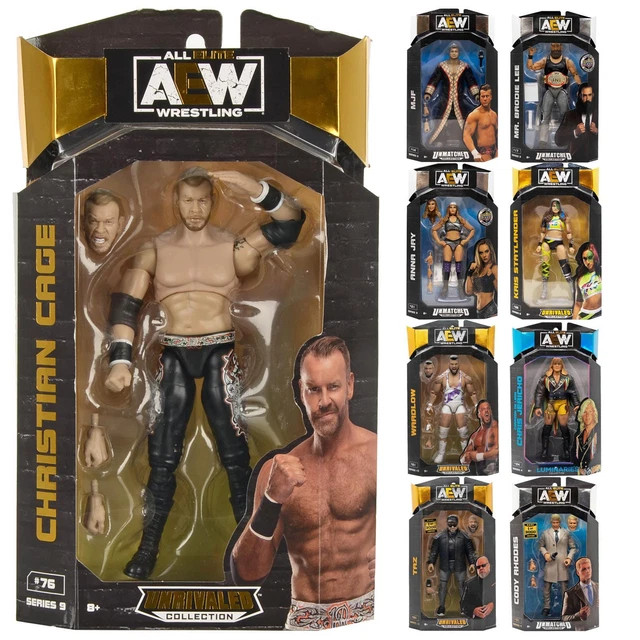 AEW WRESTLING ACTION Figure Jazwares Collectible Character ...