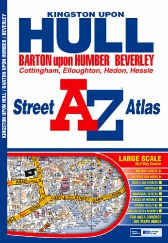 HULL STREET ATLAS by Geographers' A-Z Map Company Paperback Book The ...
