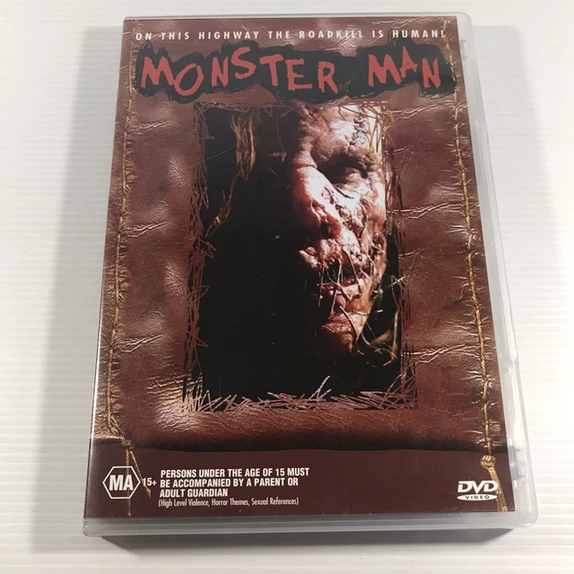MONSTER MAN DVD Region 4 PAL Horror Themed Movie MA15+ $10.00 - PicClick AU
