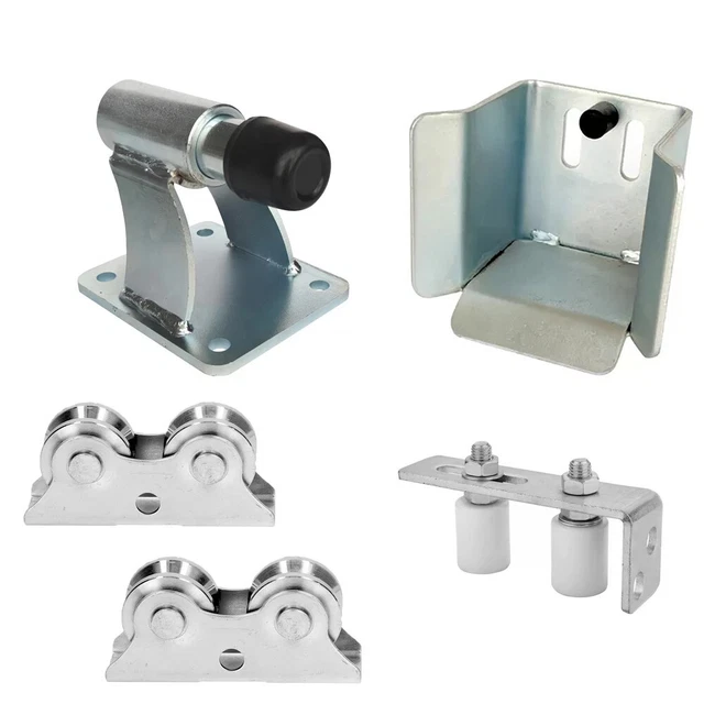 GATE SCHIEBETOR SET Bodengeführt Schiebetorbeschlag Schiebetorlaufwerk BS12 £142.13 - PicClick UK