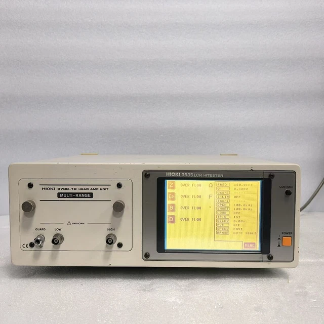 USED WORKING HIOKI 3535 LCR Meter by DHL or FEDEX with 90 day warranty ...