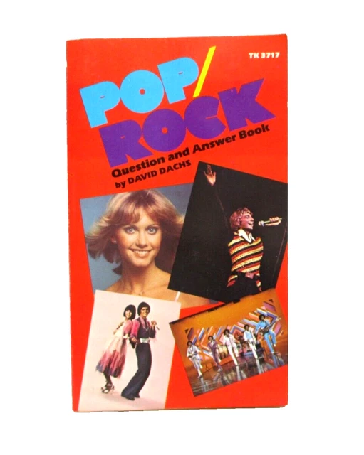 POP / ROCK Question and Answer 1977 Dachs paperback book Scholastic ...
