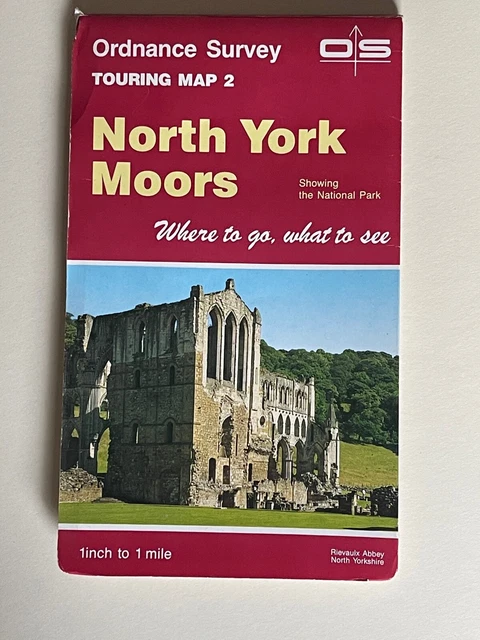 OS, ORDNANCE SURVEY, Touring Map & Guide, No:2, North York Moors EUR 6 ...