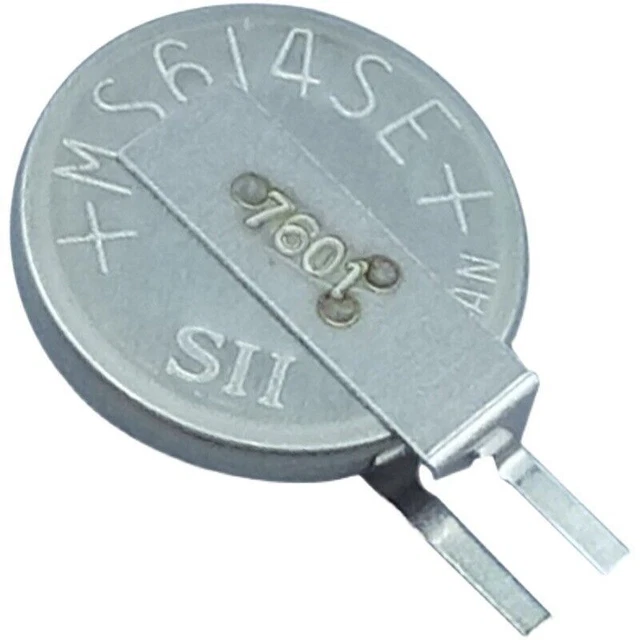 FOR SEIKO MS614SE-FL28E MS614SE FL28E 3V 3.4mAh Rechargeable Battery EUR 10,38 - PicClick DE