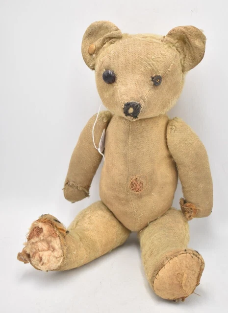 VINTAGE 1930S CHAD Valley Mohair Teddy Bear with Ear Tag – Fully ...