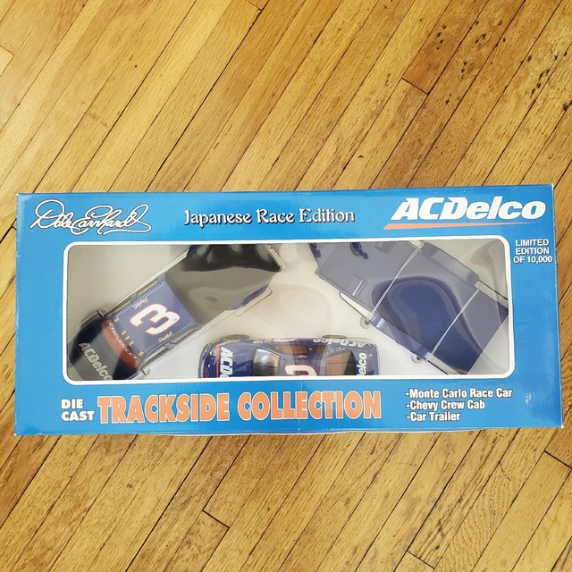 VINTAGE 1996 DALE Earnhardt AC Delco die cast race car set Japanese ...