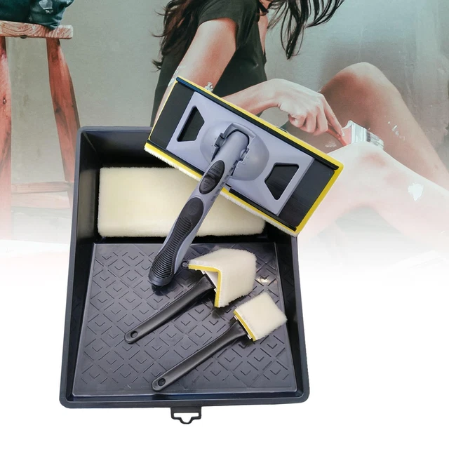 TAMPON DE PEINTURE pour bords de mur, coupe-bordure, peinture d'une ...