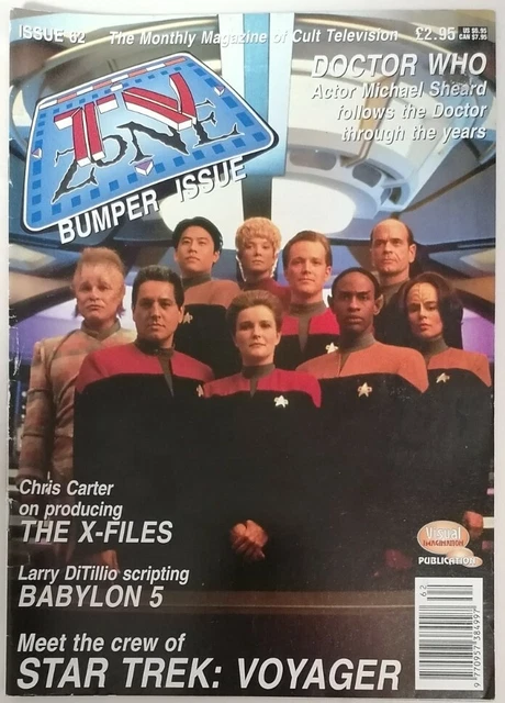 MAGAZINE - TV Zone Magazine Issue #62 Star Trek Voyager Cover Bumper ...