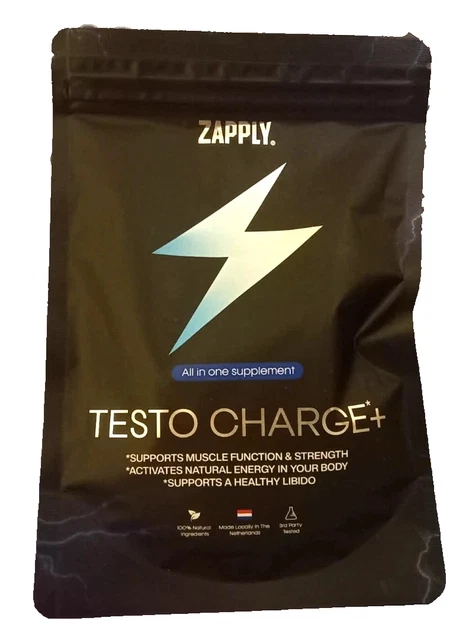 ZAPPLY TESTO CHARGE+ All In One Supplement Muscle & Strength 90 ...