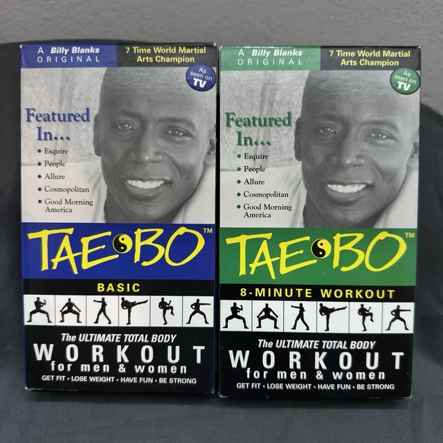 TAE BO 2 Tape Set Basic And 8 Minute Workout- VHS (1998) £8.79 ...