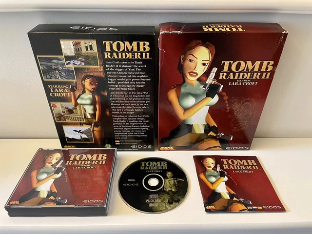 TOMB RAIDER II / 2 - PC Big Box Original Version 1997 + Promo Inserts £ ...