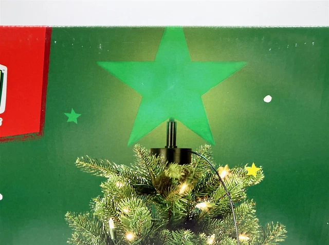 MR CHRISTMAS DR Seuss The Grinch Animated Christmas Tree Topper Lighted ...