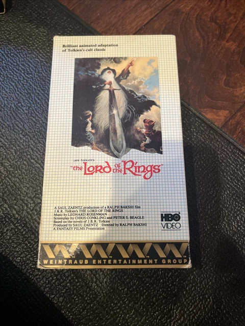 LORD OF THE Rings Animated VHS HBO Video £6.13 - PicClick UK