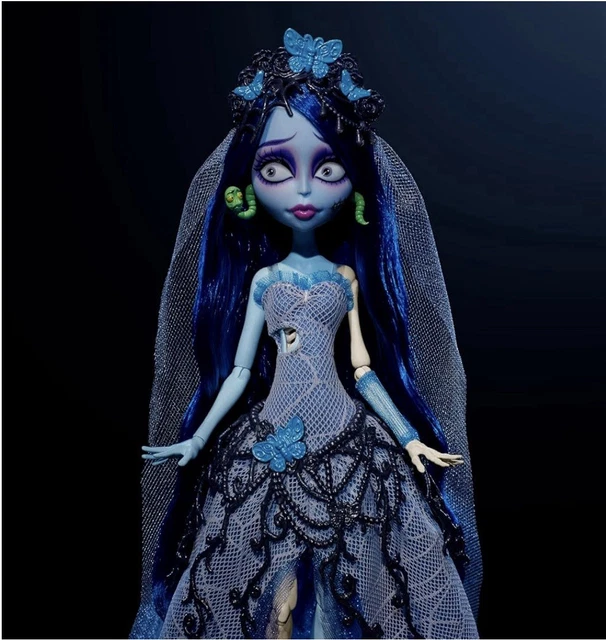 MONSTER HIGH TIM Burton's Corpse Bride Emily Skullector Fashion Doll ...