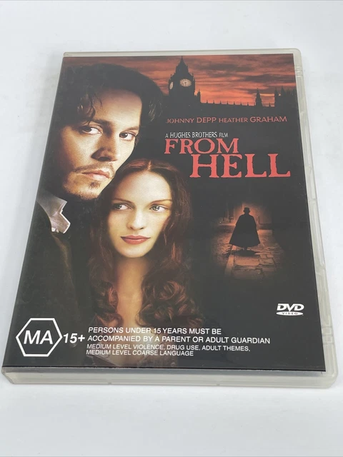 FROM HELL (SPECIAL Edition, DVD, 2001) - Region 4 - MA15+ - Free Domestic Post $7.95 - PicClick AU