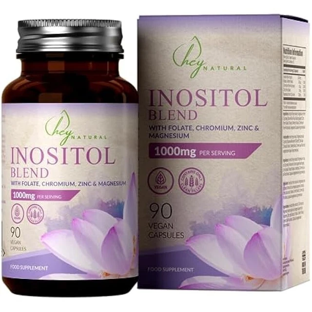 HN INOSITOLO 90 Myo Inositolo Capsule Inositolo Integratore 1000mg ...