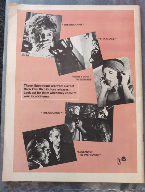 DEVIL MOVIES PHOTOPLAY Occult Special 1977/Exorcist II/Suspiria/Real ...