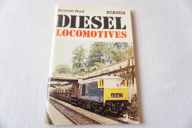 1970S ABC BRITISH Railways Diesel Locomotives Spotters Book No ...