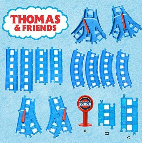 18 TRAIN TRACK Packs of Thomas and Friends Motorized Railway Tracks ...