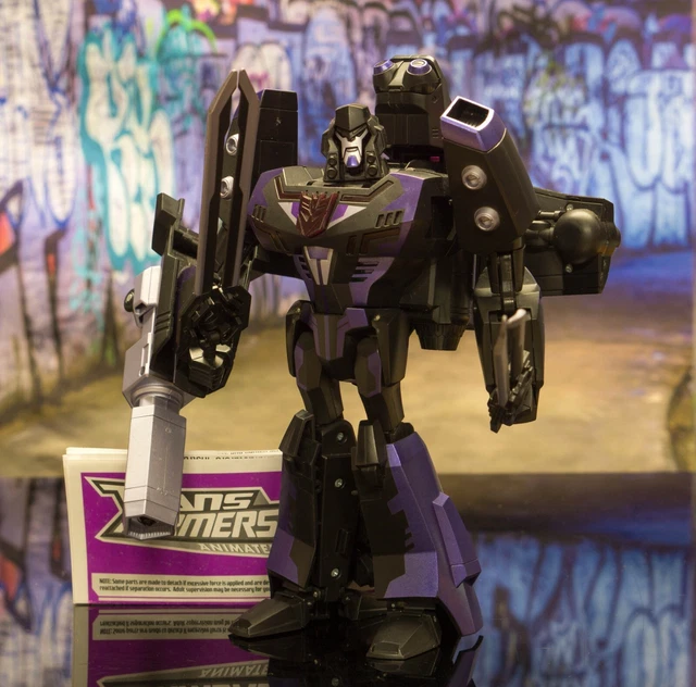 HASBRO TRANSFORMERS ANIMATED Shadow Blade Megatron complete with ...