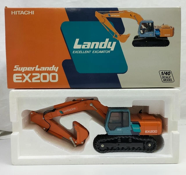 HITACHI CONSTRUCTION MACHINERY 1/40 SUPERLANDY EX200 $228.80 - PicClick CA