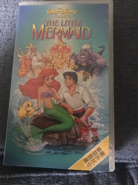 DISNEY’S THE LITTLE Mermaid VHS Tape in CHINESE LN see pictures £14.96 ...