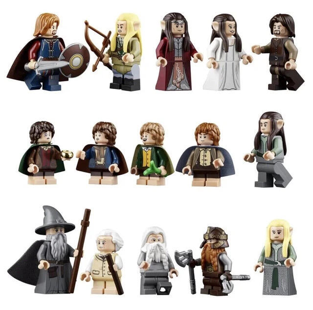 LEGO LORD OF The Rings Rivendell 10316 New Minifigures Weapons Split ...
