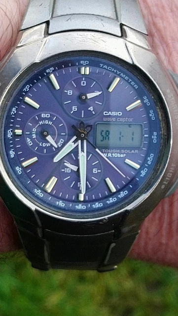 CASIO TOUGH SOLAR Wave Ceptor WVA-500TJ. Module 2763. Battery issue ...