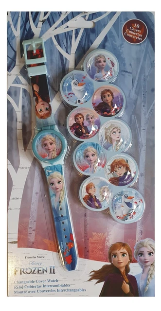 DISNEY FROZEN DIGITAL Watch Elsa Anna With 10 Changeable Covers £6.30 ...