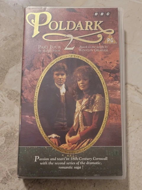 POLDARK 2 PART Four VHS Video Tape £7.76 - PicClick UK