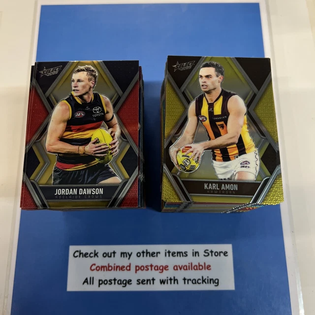 2025 AFL SELECT Footy Stars Luminous Base Complete Set 198 Cards $90.00 ...