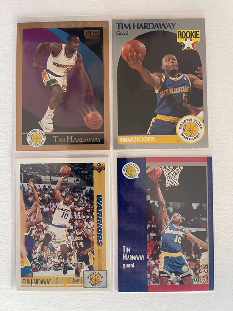 TIM HARDAWAY LOT of 4 NBA Basketball Cards Fleer Skybox Upper Deck ...