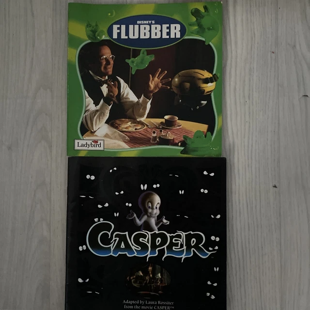CASPER 1995 & Disney’s Flubber Film Picture Books £4.99 - PicClick UK