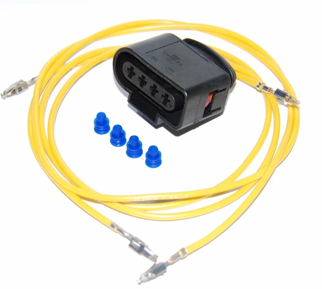 AUDI VW SKODA VAG 4 pin connector plug 1J0973724 with repair wire £6.63 ...