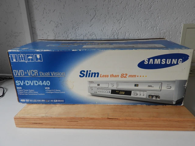 SAMSUNG SV-DVD440 - DVD Player + VHS Video Recorder - VCR Kombigerät NEU/OVP EUR 649,00 ...